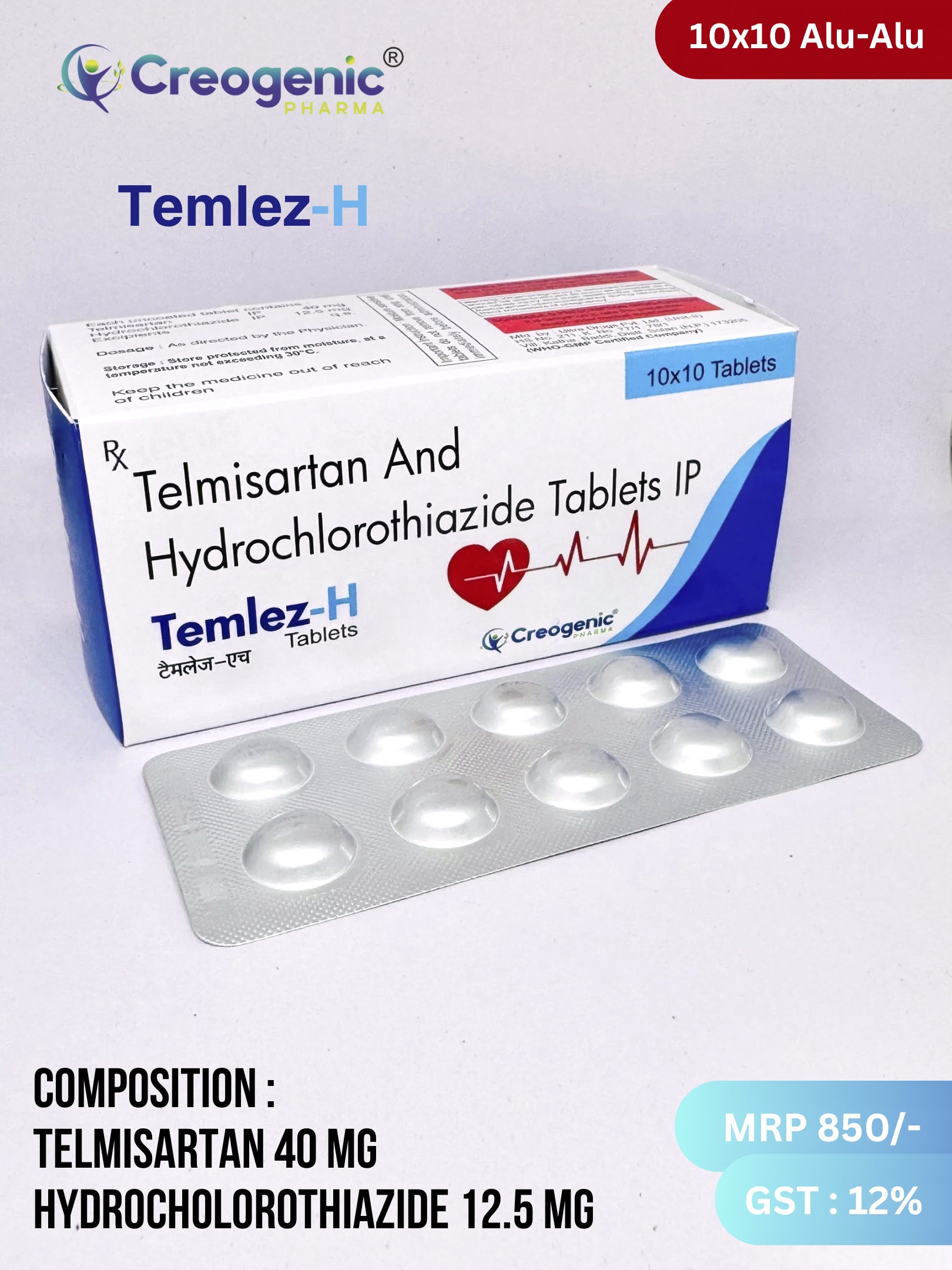 Temlez-H Tablet – Creogenic Pharma